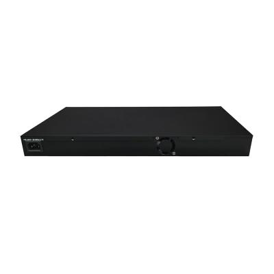 China 128Gbps ASIC 10G Ethernet Fiber Switch With IPv4/IPv6 Routing for sale