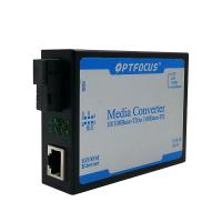 China 10/100Mbps Single Mode Fiber Media Converter 40km 1310/1550nm for sale