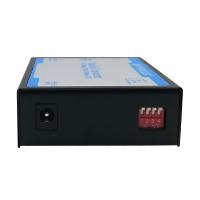 China 10/100Mbps 20km Single Mode Fiber Optic Ethernet Media Converter 2.5W Metal Desktop for sale