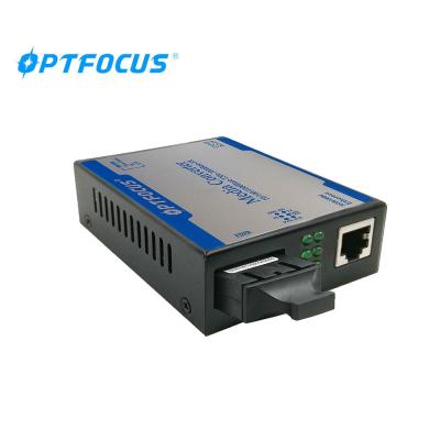 China Gigabit Fiber Media Converter 1x1000M UTP SC 20km Singlemode 1550nm OFS-GS-20 for sale