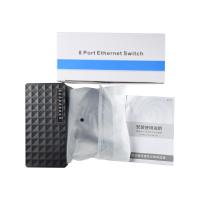 China 8 Port 10/100Mbps Fast Ethernet Switch 9VDC RJ45 Fiber Optic Switch for sale
