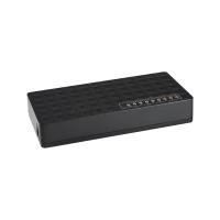 China Plastic Case Desktop 8 *10/100Mbps RJ45 Port Ethernet Hub Fast Unmanaged Network Switch for sale