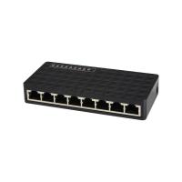 China Plastic Case Desktop 8 *10/100Mbps RJ45 Port Ethernet Hub Fast Unmanaged Network Switch for sale