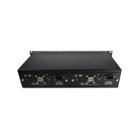 China 2U 19 Inch 14 Slot Fiber Optic Media Converter Rack Chassis 100M 1000M for sale
