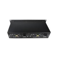 China 14 Slot 19 Inch Media Converter Rack 2U Chassis AC100 260V Dual Power for 100M 1000M Fiber for sale