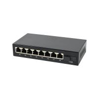 China 8 Port Gigabit L2 Fiber Switch 1 SFP Slot 20Gbps Bandwidth 20km Single Mode for sale