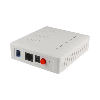 China Mini EPON ONU 1GE 1.25Gbps FTTH Terminal with ZTE Chipset 2.5W Power Consumption for sale