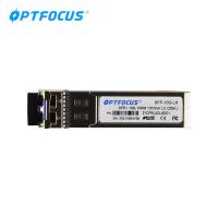 China DFB 10G 1310nm Hot Pluggable Sfp Module SMF Connection With DDM for sale