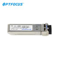 China DFB 10G 1310nm Hot Pluggable Sfp Module SMF Connection With DDM for sale