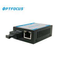 China 10/100M Bidi FTTx Dual Fiber Media Converter 1310nm DIN Rail Wall Mount 2km for sale