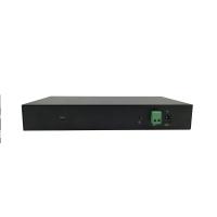 China 8 Port PoE Fiber Optic Switch 5.6Gbps 1310nm 10/100/1000Base T Auto MDI for sale