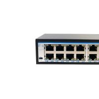 China 16 Port 10/100M PoE Fiber Optic Switch 1310nm 120W with 1 Gigabit Uplink for sale