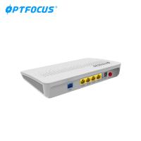 China 1.25G EPON ONU 4 Port ONT 1GE+3FE Optical Fiber Communication for FTTH for sale