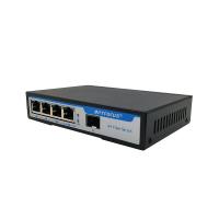China 5 Port Poe Ethernet Network Switch TX1550nm Rx1490m For IP Camera for sale