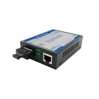 China 10/100/1000M PoE Media Converter with 1 RJ45 Port and 1 SFP Slot 30W for sale
