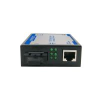 China 10/100/1000M PoE Media Converter with 1 RJ45 Port and 1 SFP Slot 30W for sale