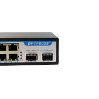 China FTTH Ethernet Network Switch 480 Gbps Switching Capacity 16 Ports 2 Slot POE Switch for sale