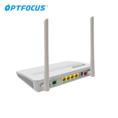 China XPON ONU WiFi Modem 1GE 3FE CATV RF Output 2.4G 300Mbps GPON EPON FTTH for sale