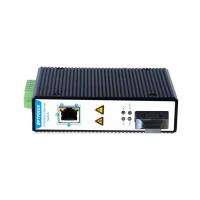 China Industrial Media Converter 10/100Mbps Single Mode Fiber 20km SC Port 12-48V DC Input for sale