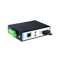 China Industrial Media Converter 10/100Mbps Single Mode Fiber 20km SC Port 12-48V DC Input for sale