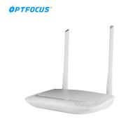 China XPON ONU 1GE 1FE 1POTS WiFi FTTH EPON ONU 20km Distance Dual Mode for sale