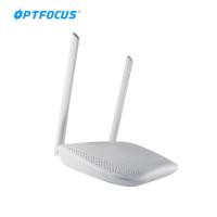 China XPON ONU 1GE 1FE 1POTS WiFi FTTH EPON ONU 20km Distance Dual Mode for sale