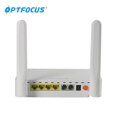 China Huawei EG8145V5 GPON ONU Dual Band AC Wifi Router 4GE 2Tel 2.4GHz 5GHz Fiber Optical Equipment for sale