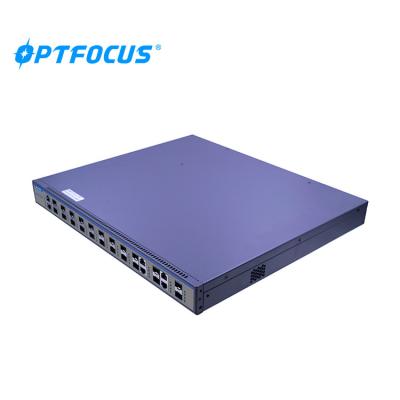 China GPON OLT 16 Port 140Gbps Switch Compatible with HUAWEI ZTE ONU 4GE COMBO 2x10GE SFP for sale