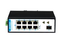 China 48V Industrial Ethernet Network Switch 8 Port 10/100/1000M For Security / CCTV / IP Camera for sale