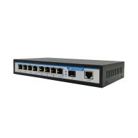 China OEM FTTX Solution Ethernet Network Switch 1310nm 100/1000M 8 Port PoE Network Switch for sale
