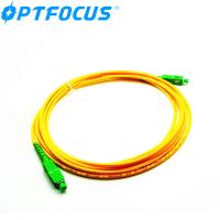 China SC/APC SC/APC 1M Simplex Fiber Patch Cord Single Fiber For FTTH FTTX for sale