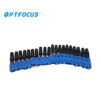 China SC APC SC UPC Fiber Optic Fast Connector 50mm for FTTH FTTB Solution Cables for sale