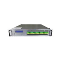 China 1U 19 Inch Rack EDFA Erbium Doped Fiber Amplifier 4 Output Ports 1550nm for CATV HFC PON for sale
