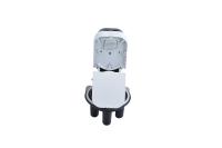 China Waterproof Dome Fiber Optical Splice Closure Black PC Material For FTTA for sale