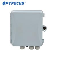 China Waterproof FTTH Fiber Terminal Box 12 Cores IP66 for FTTx Network for sale