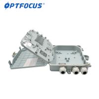 China Waterproof FTTH Fiber Terminal Box 12 Cores IP66 for FTTx Network for sale