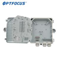 China Waterproof FTTH Fiber Terminal Box 12 Cores IP66 for FTTx Network for sale