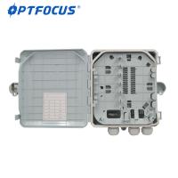 China Waterproof FTTH Fiber Terminal Box 12 Cores IP66 for FTTx Network for sale