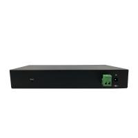 China Outdoor Waterproof 8 Port Gigabit PoE Switch 802.3af 15.4W per Port with Fiber for Video Surveillance for sale