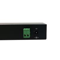 China Outdoor Waterproof 8 Port Gigabit PoE Switch 802.3af 15.4W per Port with Fiber for Video Surveillance for sale