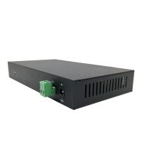 China Outdoor Waterproof 8 Port Gigabit PoE Switch 802.3af 15.4W per Port with Fiber for Video Surveillance for sale