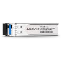 China OPTFOCUS 1.25G BIDI SFP Optical Transceiver 10km SC Single Fiber 1310nm 1490nm for sale