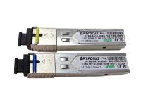China OPTFOCUS 1.25G SFP Optical Transceiver OFSB-3512-20SD Bi-Di SM SC 20km 1310-1550nm DDM for sale