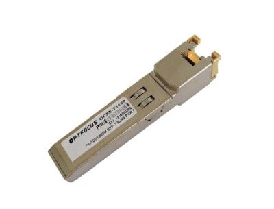 China OPTFOCUS 10/100/1000Base-T Copper SFP Transceiver OFSS-T1100 RJ45 20km for sale