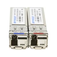China 10G SFP+ BIDI Optical Transceiver 10km TX1330-1270RX nm LC Connector 3.3V for sale