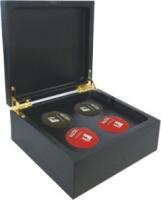 China Hotel Lobby Coffee Capsule Storage Box With lid and delicate metal hinge for sale