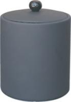 China high end Hotel Leather Products PU Ice Bucket Holder With Lid for sale