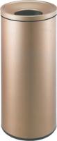 China Dia305*H670mm Floor Standing Ashtrays With Champagne Gold Coating for sale