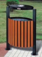 China Outdoor Hotel Lobby Accessories Ashtrays Bins Cold Rolled Plate Steel With Zinc Premer Coating for sale