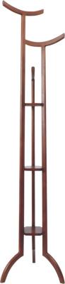 China Wood Guestroom Hotel Coat Rack Smooth finished 430*430*H1780mm for sale